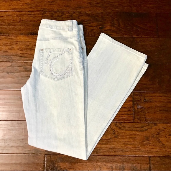 Reba | Jeans | Reba Whitewashed Blue High Rise Bootcut Jean | Poshmark